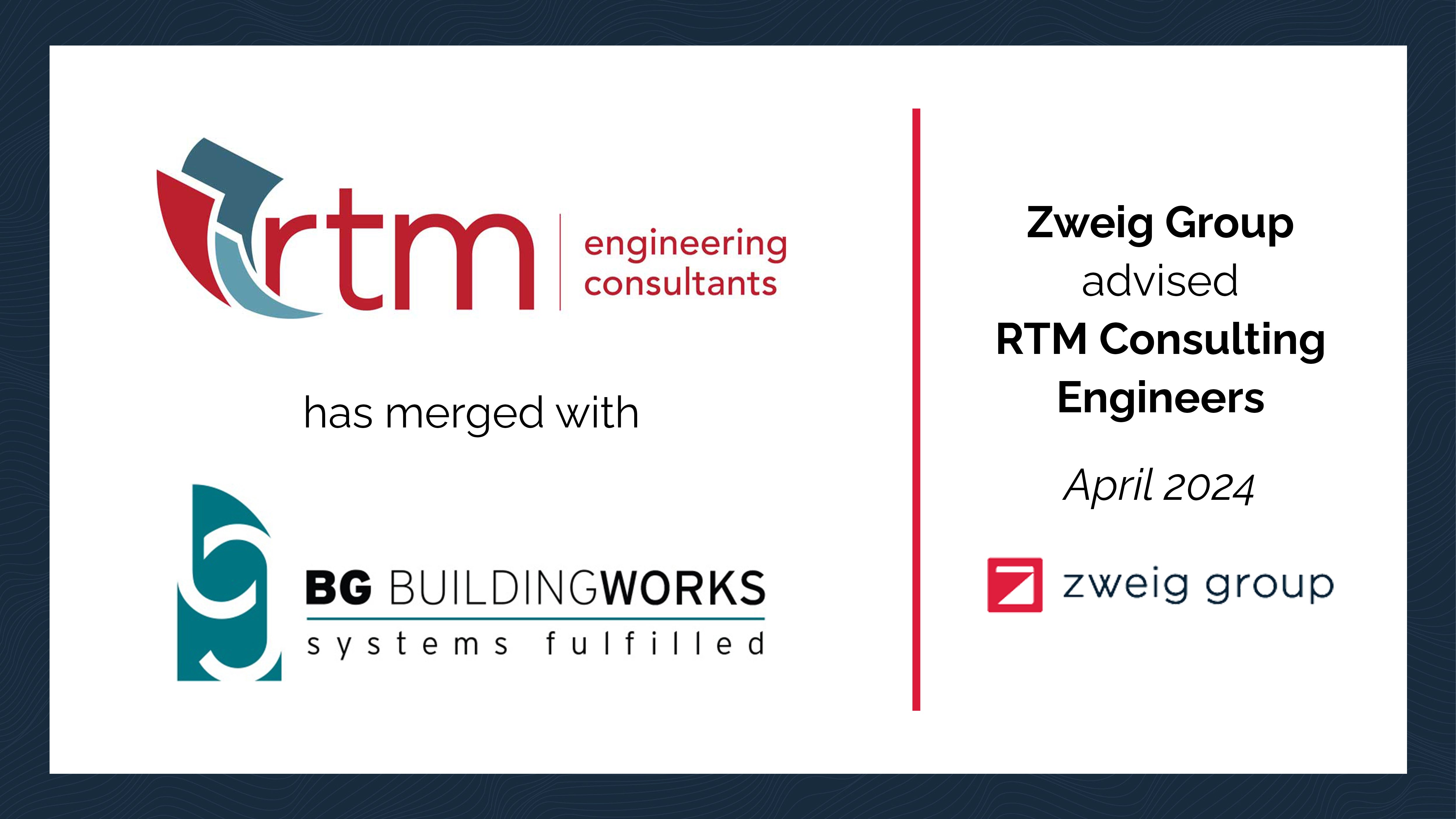 RTM merges with BG Buildingworks