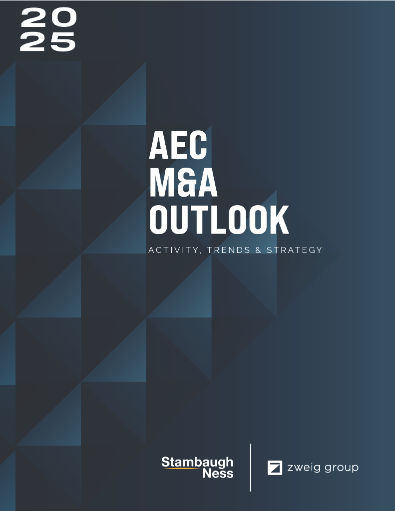 2025 AEC M&A Outlook Report | Trends, Valuation & Strategy